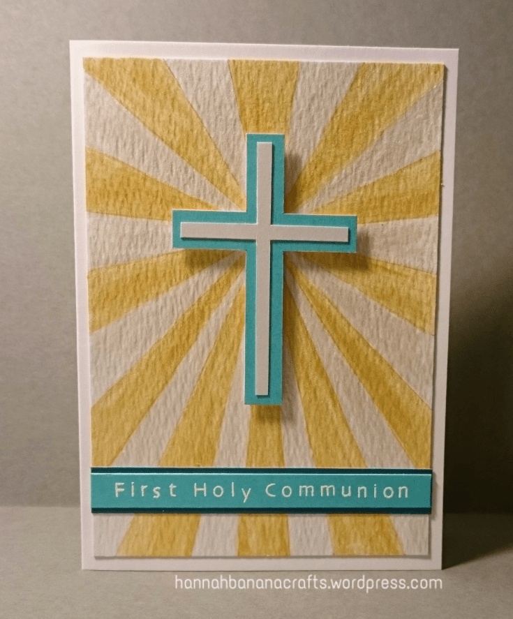 First Holy Communion Card – The Artisan Duck