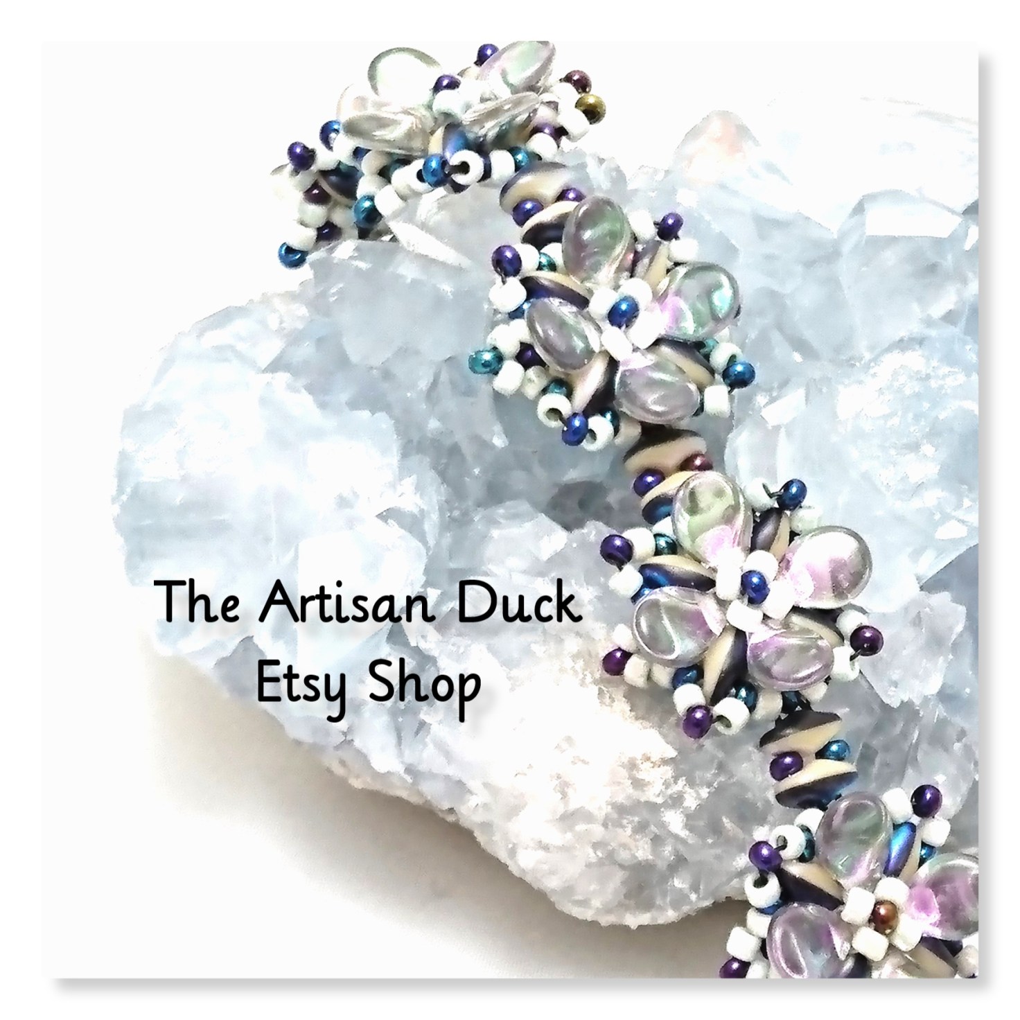 Seed Bead Daisy Chain Bracelet Tutorial The Artisan Duck