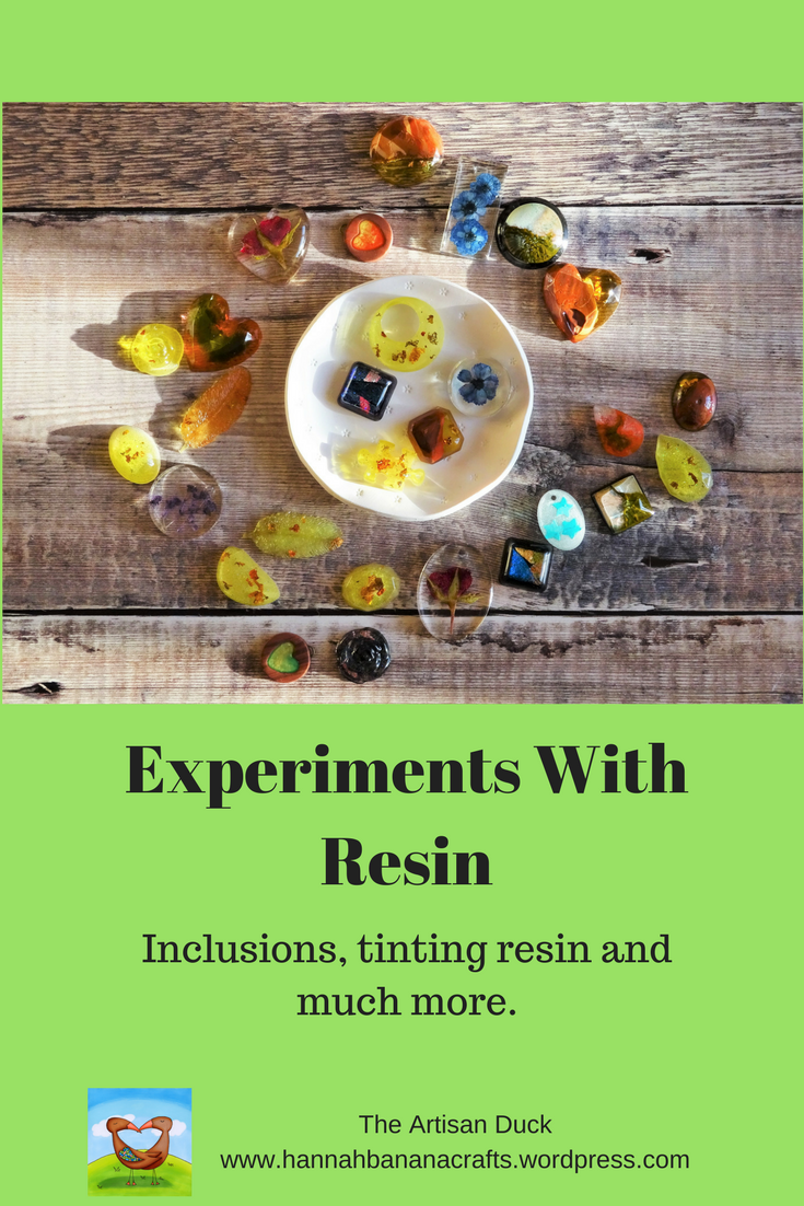 Experiments with Resin – The Artisan Duck