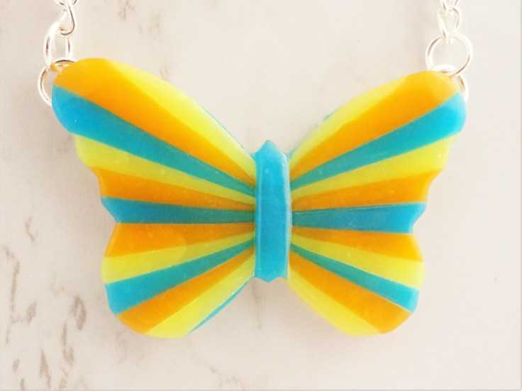 Polymer Clay Butterfly Pendant Tutorial – The Artisan Duck