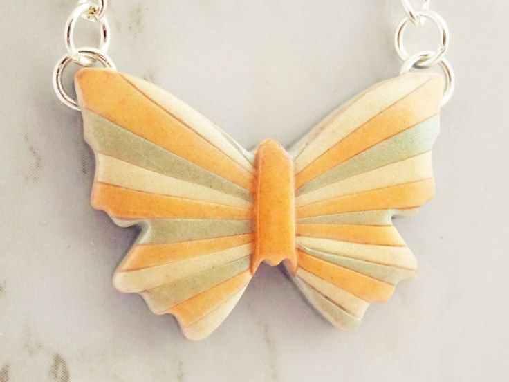 Polymer Clay Butterfly Pendant Tutorial – The Artisan Duck