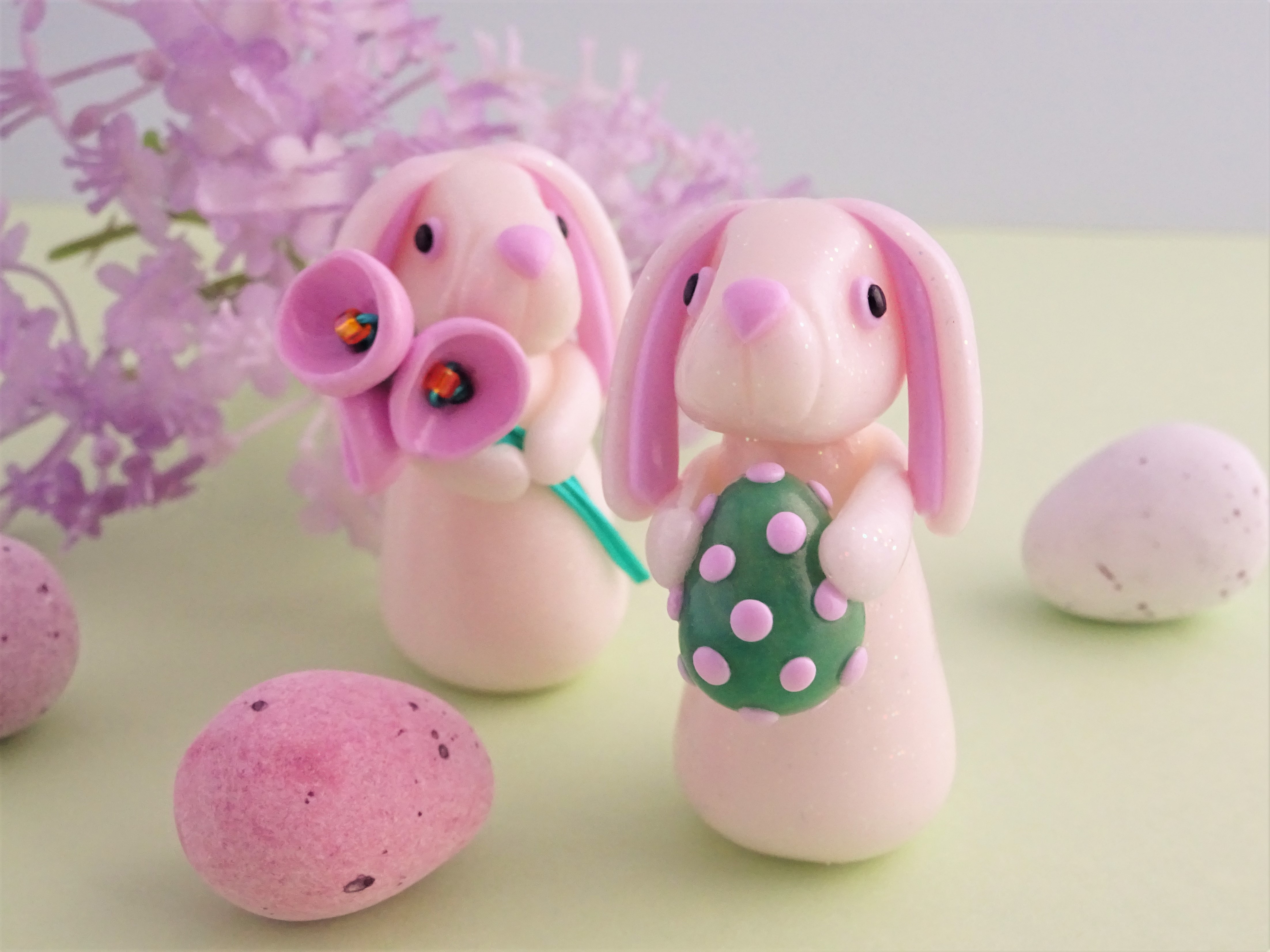 Easter Bunny Polymer Clay Tutorial – The Artisan Duck