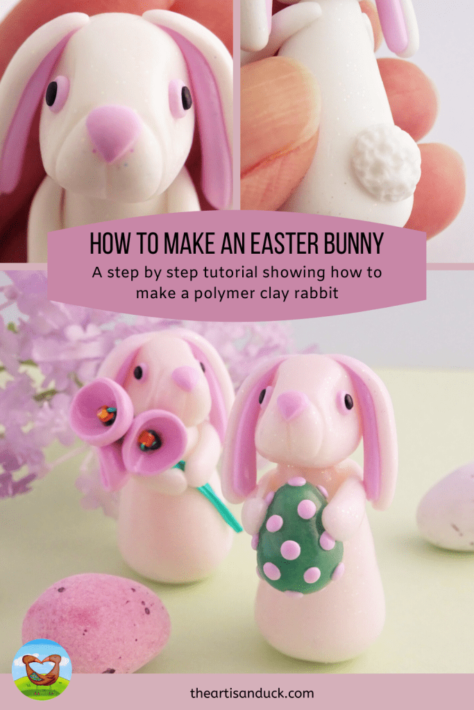 Easter Bunny Polymer Clay Tutorial – The Artisan Duck