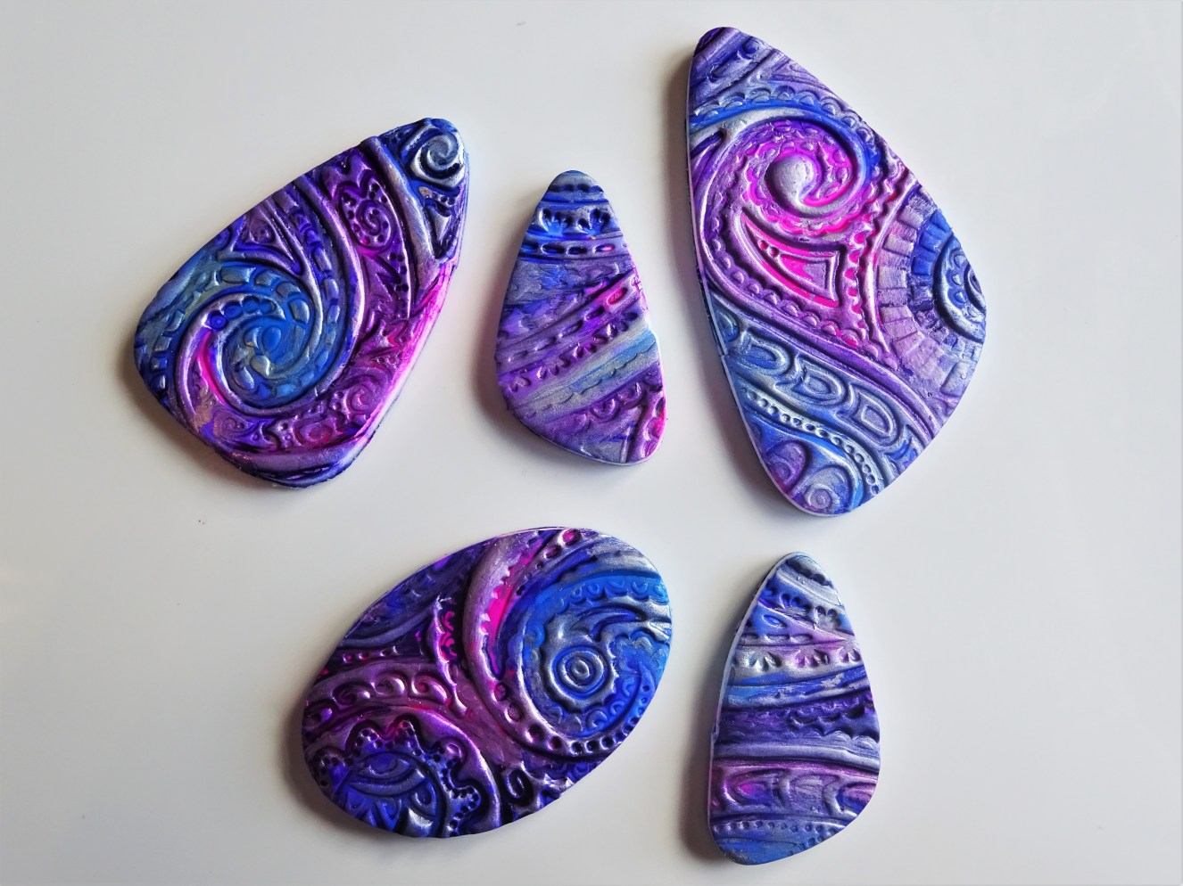 Alcohol Ink and Polymer Clay Faux Batik Tutorial – The Artisan Duck