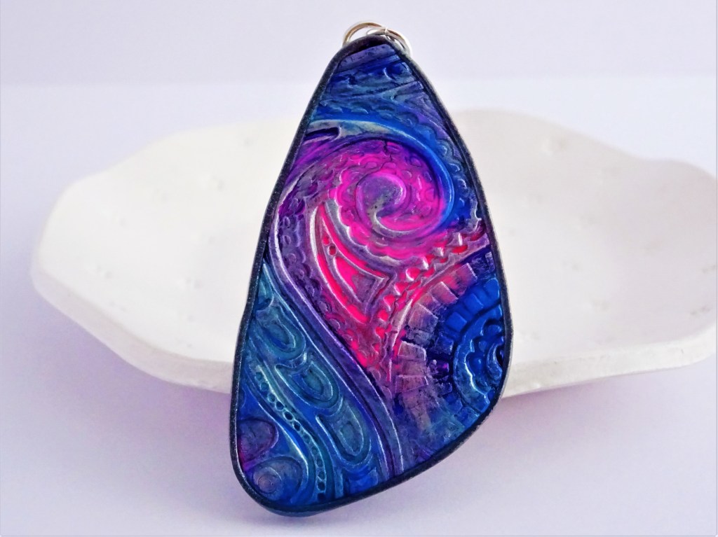 Alcohol Ink and Polymer Clay Faux Batik Tutorial – The Artisan Duck