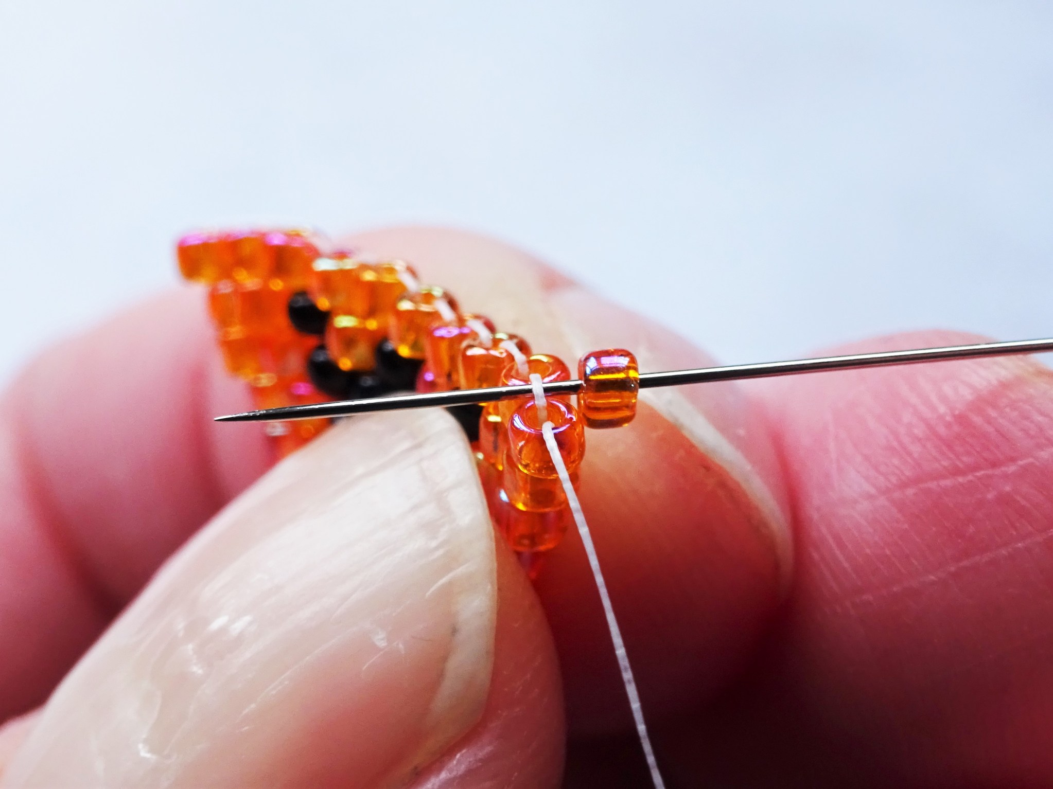 Halloween Pumpkin Brick Stitch Tutorial – The Artisan Duck