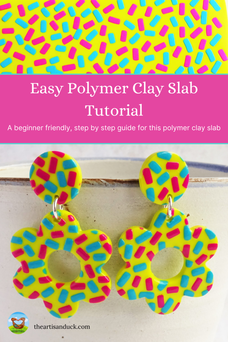 Easy Polymer Clay Slab Tutorial – The Artisan Duck