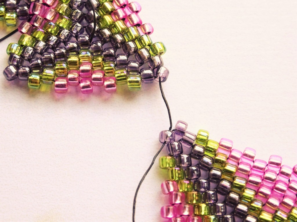 Peyote Stitch Triangle with Twisted Rope Necklace – The Artisan Duck