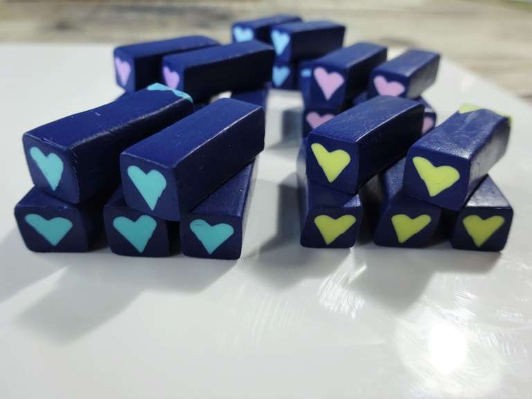 Polymer Clay Square Heart Cane Tutorial – The Artisan Duck