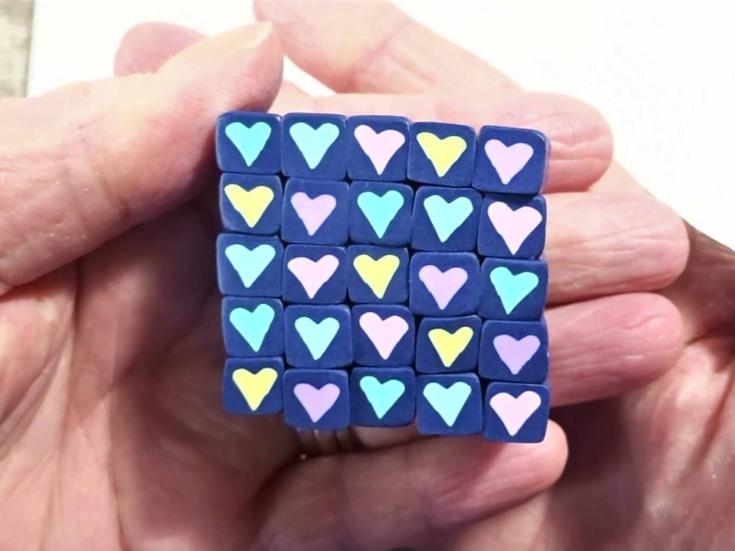 Polymer Clay Square Heart Cane Tutorial – The Artisan Duck