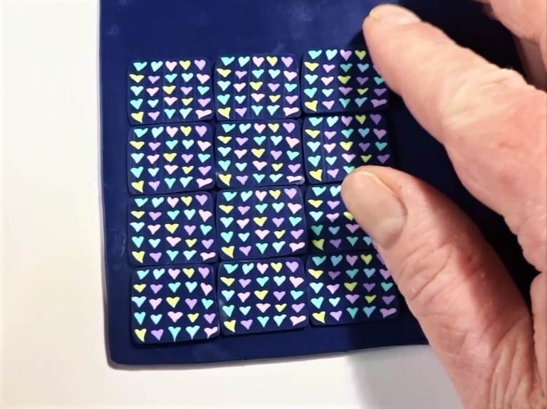 Polymer Clay Square Heart Cane Tutorial – The Artisan Duck