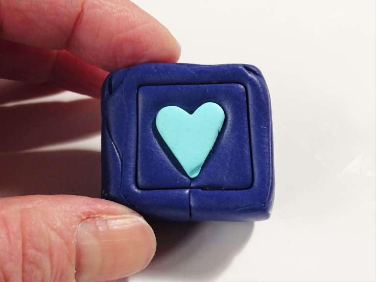 Polymer Clay Square Heart Cane Tutorial – The Artisan Duck