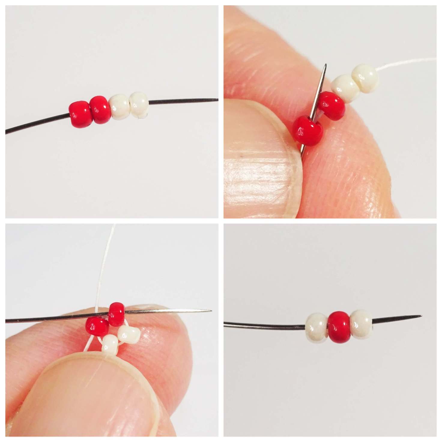 How To Make A Cubic Right Angle Weave Heart Pendant – The Artisan Duck