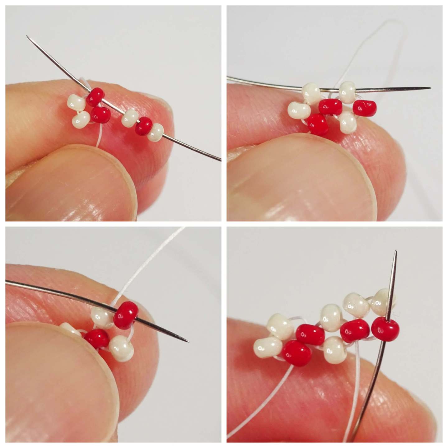 How To Make A Cubic Right Angle Weave Heart Pendant – The Artisan Duck