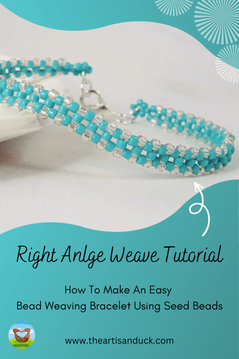 Easy Bead Weaving Seed Bead Bracelet – A Beginner Friendly Tutorial ...