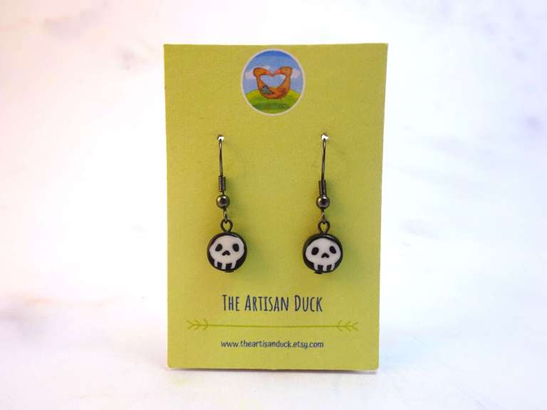 Polymer Clay Skull Cane Tutorial – Halloween Jewellery Making. – The ...