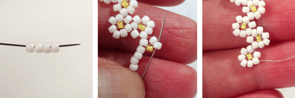 How To Bead Weave A Wavy Daisy Chain – An Easy Seed Bead Tutorial – The ...