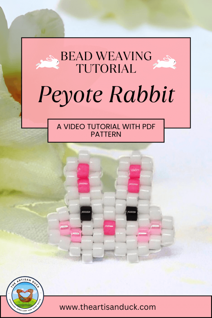 Peyote Rabbit Bead Weaving Tutorial – The Artisan Duck